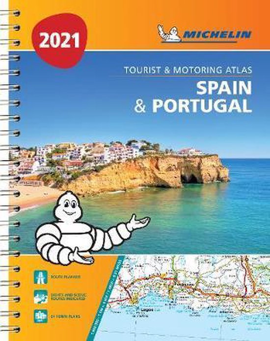 Spain & Portugal 2021 - Tourist and Motoring Atlas (A4-Spiral ...