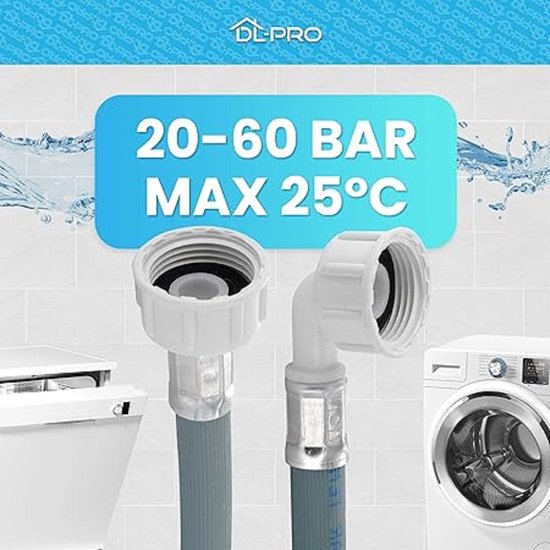 wasmachine/vaatwasser slang / Waterstop wasmachine slang 2m | bol