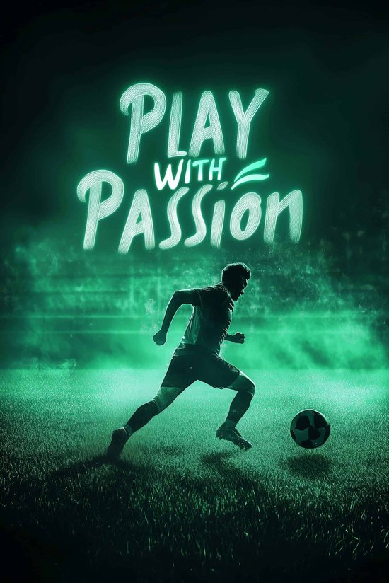 Play with Passion Poster | Tekst Poster | Quote Poster | Passie Poster ...