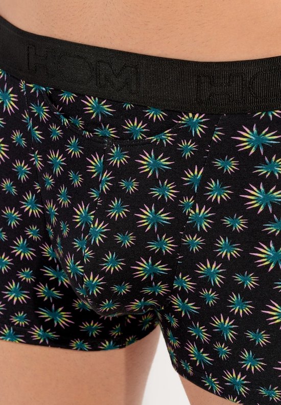 HOM - Dizzy boxer briefs H01 - Black print - mannen - L | bol