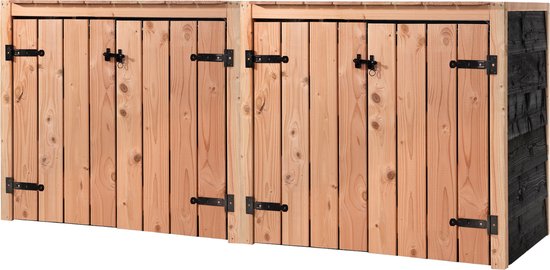 Wood Selections Containerombouw Janneke voor 4 kliko's - Kliko Ombouw ...