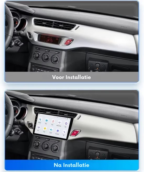 Auto Multimedia Speler - Voor Citroen C3 DS3 2010-2016 - 1GB16GB - 4G ...