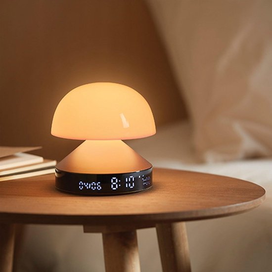 Lexium Wake-Up Light - Bed Sfeerlamp - Digitale Wekker - Lichtwekker - Wake up light... | bol