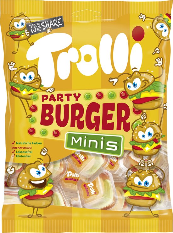 Trolli Mini Burger 10 x 100g | bol