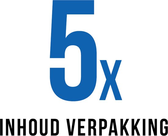 Pictogram/ stickers (5x) | Rookverbod | 20 x 20 cm | Verboden te roken ...