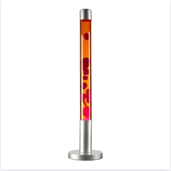 Lavalamp - Rood & Oranje - 76 cm - Lava Lamp - Lavalampen | bol