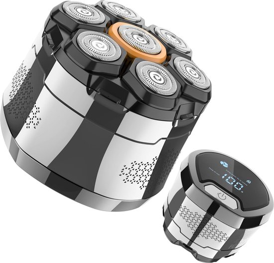 Lexium Skull Shaver - Scheerapparaat Mannen – Trimmer - Tondeuse - Hoofd Kaal Scheren | bol