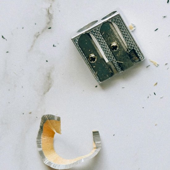 Nuvona Puntenslijper dubbel - metaal | bol