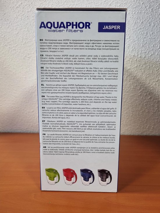 AQUAPHOR Jasper MAXFOR Water Filter, 2.8L, Rood | bol