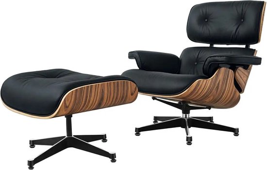 SPARK JOY® - Lounge Chair Met Hocker - Lounge Fauteuil - Armchair ...