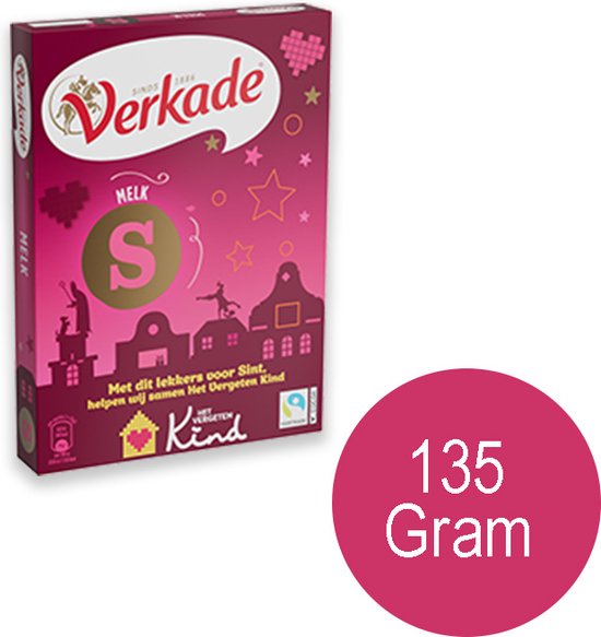 Verkade Chocoladeletter 135 gram (48 stuks) | bol
