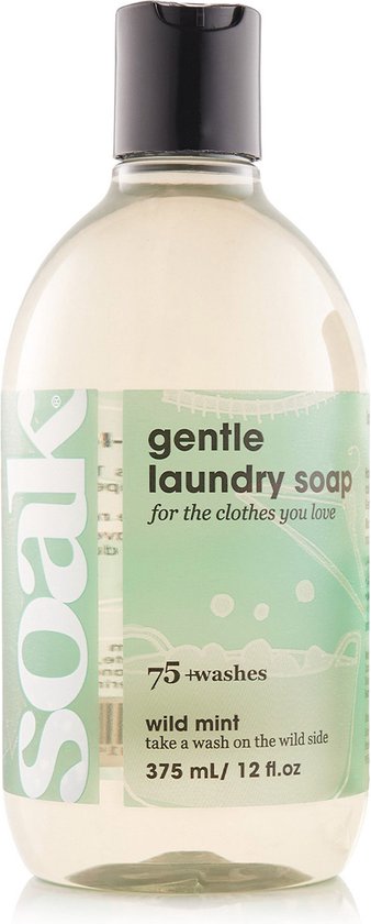 Soak Wasmiddel - SOAK Wash Wild Mint 375ml | bol