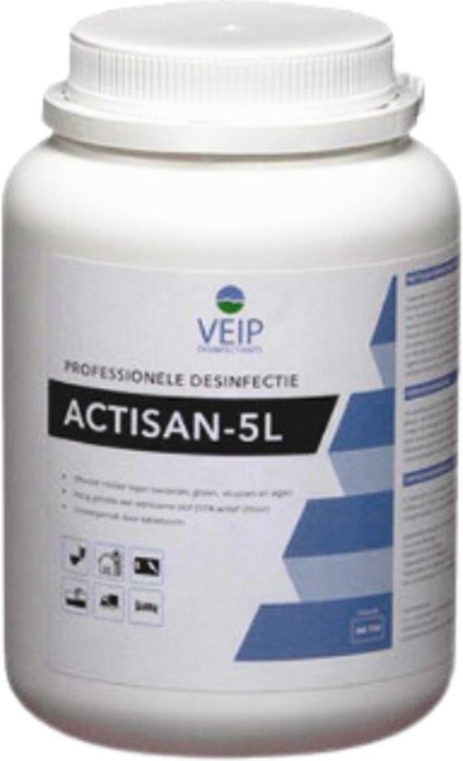 Veip Chloortabletten Actisan - 300 stuks - Bestrijd alle bacteriën ...