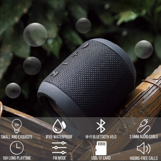 Portable Speaker - Draadloze Luidspreker - Draagbare Luidspreker ...