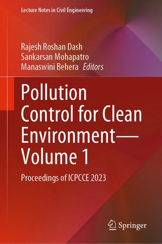 Lecture Notes in Civil Engineering- Pollution Control for Clean ...