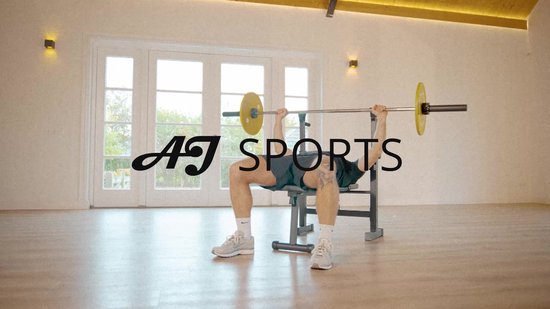 AJ-Sports Bench press - Halterbank - Fitnessbank - Bankdrukbank ...