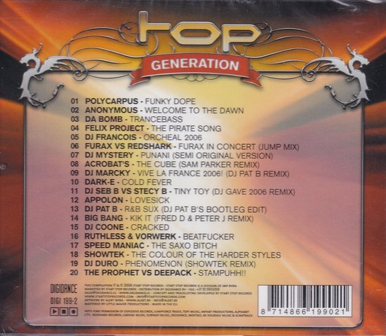 Top Generation, various artists | CD (album) | Muziek | bol