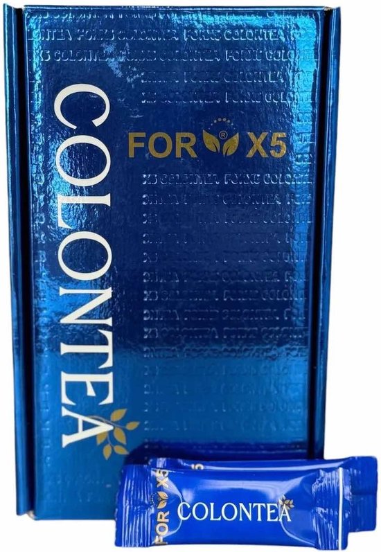 FORX5 ColonTea Thee - Darmproblemen verzachten, zweren, reflux ...