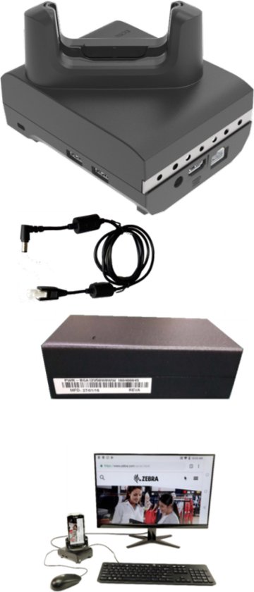 Zebra docking station | bol