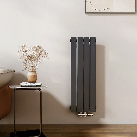 EMKE Radiator - Plat Design - Mat Antraciet - 90x30 cm - 403 W ...