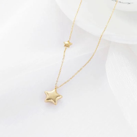 JewelGalerie - Ketting-Ster-Goud | bol