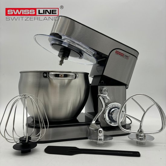 Swiss Line Switzerland - Keukenrobot - Keukenmachine - 9L - 2800W - RVS ...