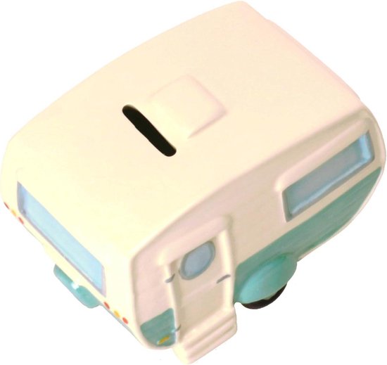 Spaarpot caravan - leuke decoratie voor thuis | bol