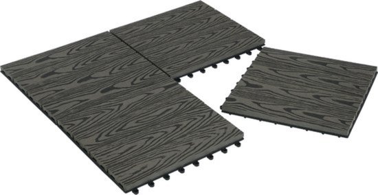 Patio Tuintegels met Kliksysteem - Set van 11 - Weerbestendig ...