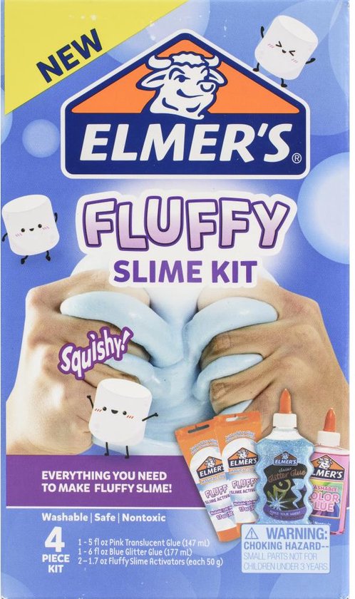 Elmer's - fluffy slime kit - 2119928 | bol