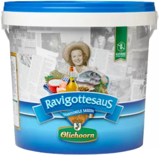 Oliehoorn - Ravigottesaus - 10 liter | bol