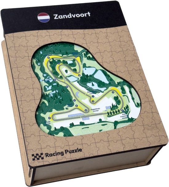 Racing Puzzle - Zandvoort F1 Puzzel - Houten Puzzel - Nederland ...