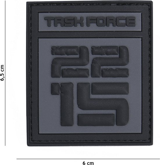 Embleem 3D PVC Task Force | bol