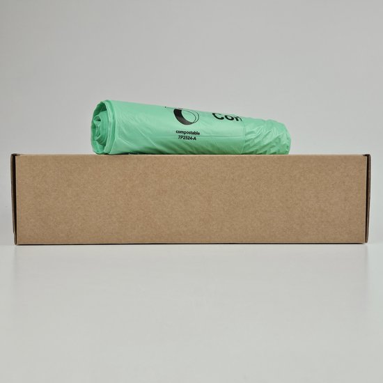Biologisch Afbreekbare Afvalzakken | 30 Zakken | 240 Liter | BIO | T20 ...