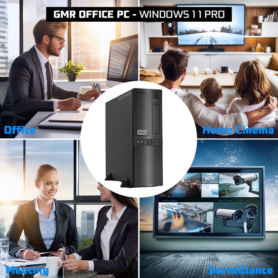 GMR Office Desktop-PC | Intel Core i5 | 16 GB DDR3 | 500 GB SSD | DVD± ...