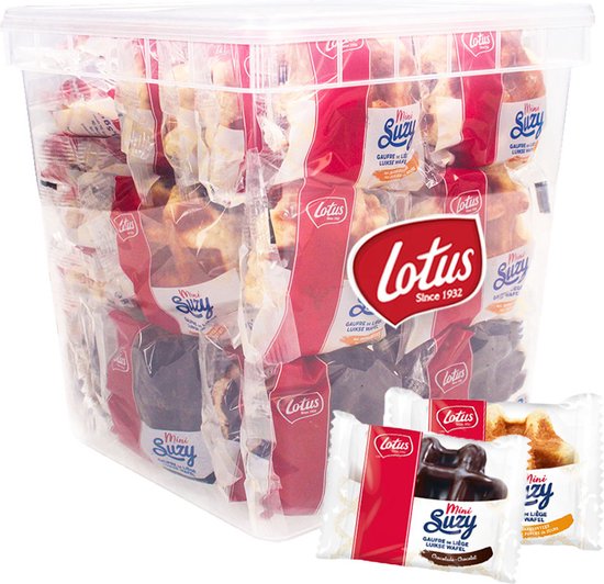 Lotus Mini Suzy koekjesmix met Lotus knijptang - vanille & chocolade ...