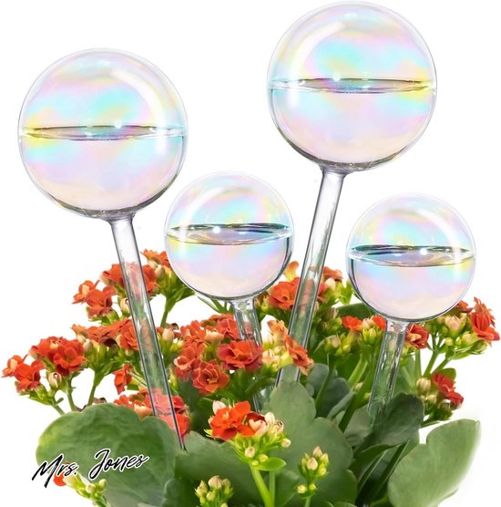 Mrs. Jones Premium Collection Zelfwaterende bollen van iriserend glas ...