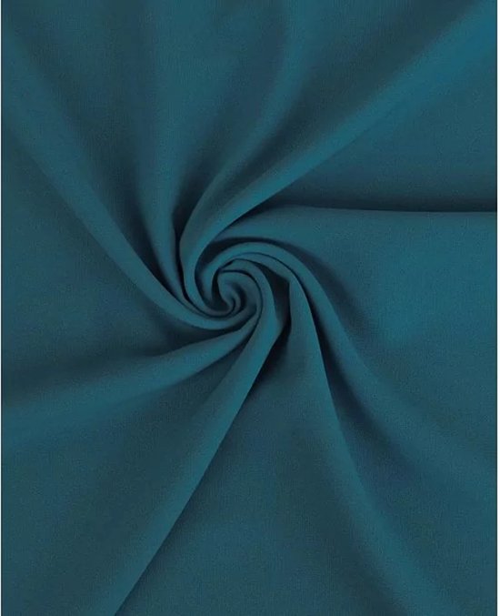 Texture stof uni - Blauw 806 - 1 meter | bol