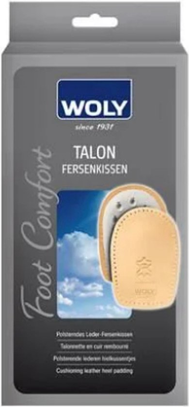 Woly inlegzool Talon maat S (35 / 36 / 37) - Hielkussen zooltje voor ...