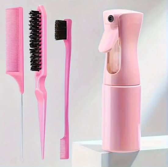 FA-VE Slick Back Hair Brush - Slickback Hairbrush Set van 4 ...