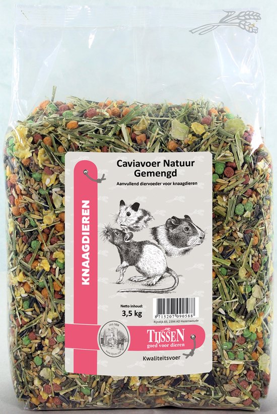 Tijssen Caviavoer Natuur Gemengd - 3,5kg | bol