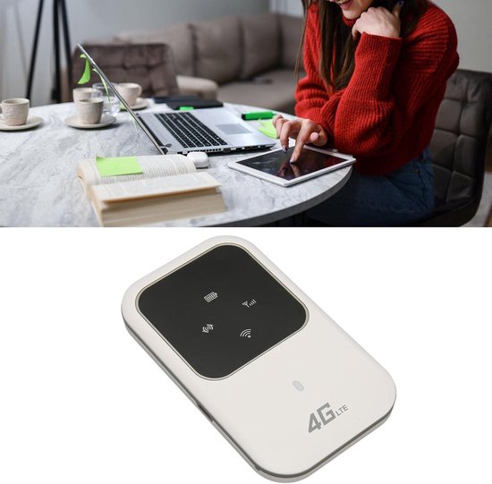 Draagbare 4G LTE Mini WiFi-hotspot Router voor Reis - Laptop Mobiele ...