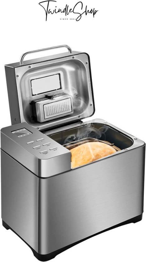 Broodbakmachine - Met 19 Automatische Programma's - Uitstel Timer ...