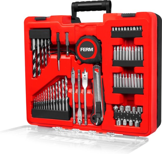 FERM - AX-POWER - CDM1159_SET - Accuboormachine - 20V - met - 2 accu's ...