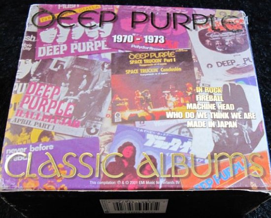 Deep Purple – The Cassic Albums 1970-1973 (7CD Boxset), Deep Purple ...