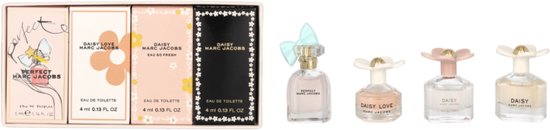 Marc Jacobs Miniatures Collection Giftset - Perfect EDP 5 ml + Daisy Love EDT 4 ml +... | bol