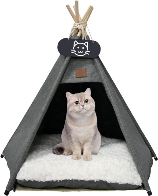 Kattentent - Huisdier tent - Dierenhuis - Kattenhol – Kattenhuis ...