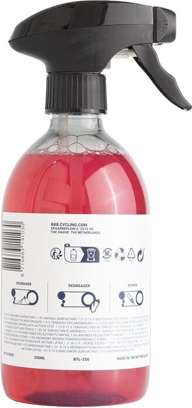 BBB Cycling Bio DriveTrain Cleaner Spray - Kettingreiniger Fiets ...