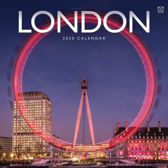 London Square Wall Calendar 2020 | bol.com