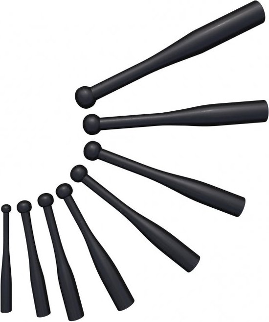 Gorilla Sports Indian Clubbells - Set van 77 kg - 8 Clubbells - 2 tot ...