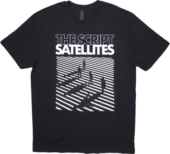The Script - Satellites Heren T-shirt - L - Zwart | bol